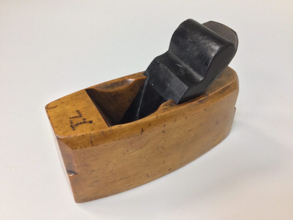 Miniature Boxwood & Ebony Wedge Plane. (25911) - Old School Tools