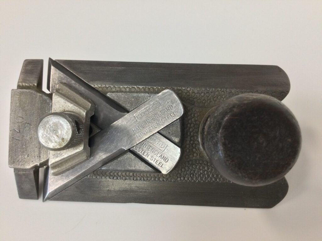 RECORD #2506 L&R Side Rebate Plane. (28451) - Old School Tools