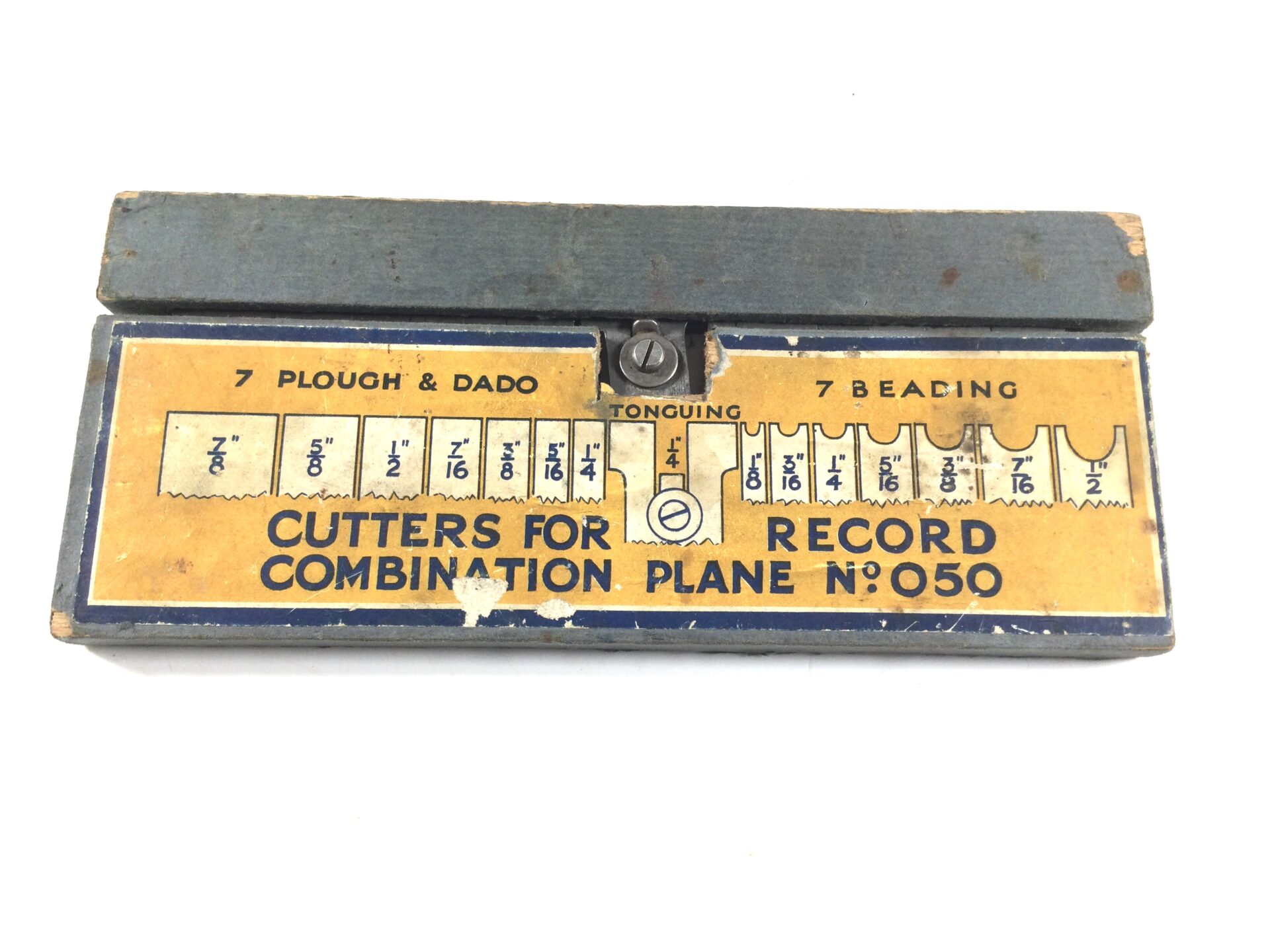 Cutters for RECORD #050 Combination Plane. (38639) - Old School Tools